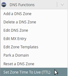 Setting the Time To Live (TTL) for a DNS zone using WHM | Hostico